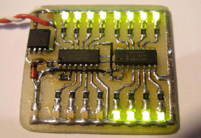 单条I/O线驱动带选通控制的移位寄存器-elecinfo电子信息网