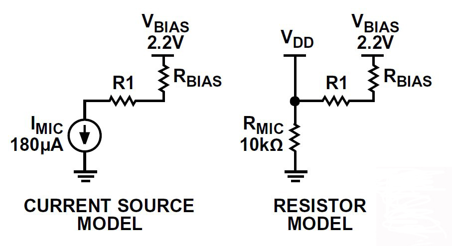 基于双线式麦克风电路中使用MEMS麦克风-elecinfo电子信息网